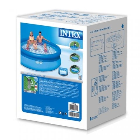 10ft x 30in Easy Set Pool with Filter Pump #56922 - Inflatable